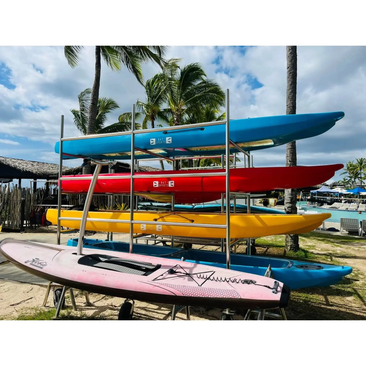 Transparent Kayaks, Clear-Bottom, ClearView 3 Double Kayak l Bay Sports