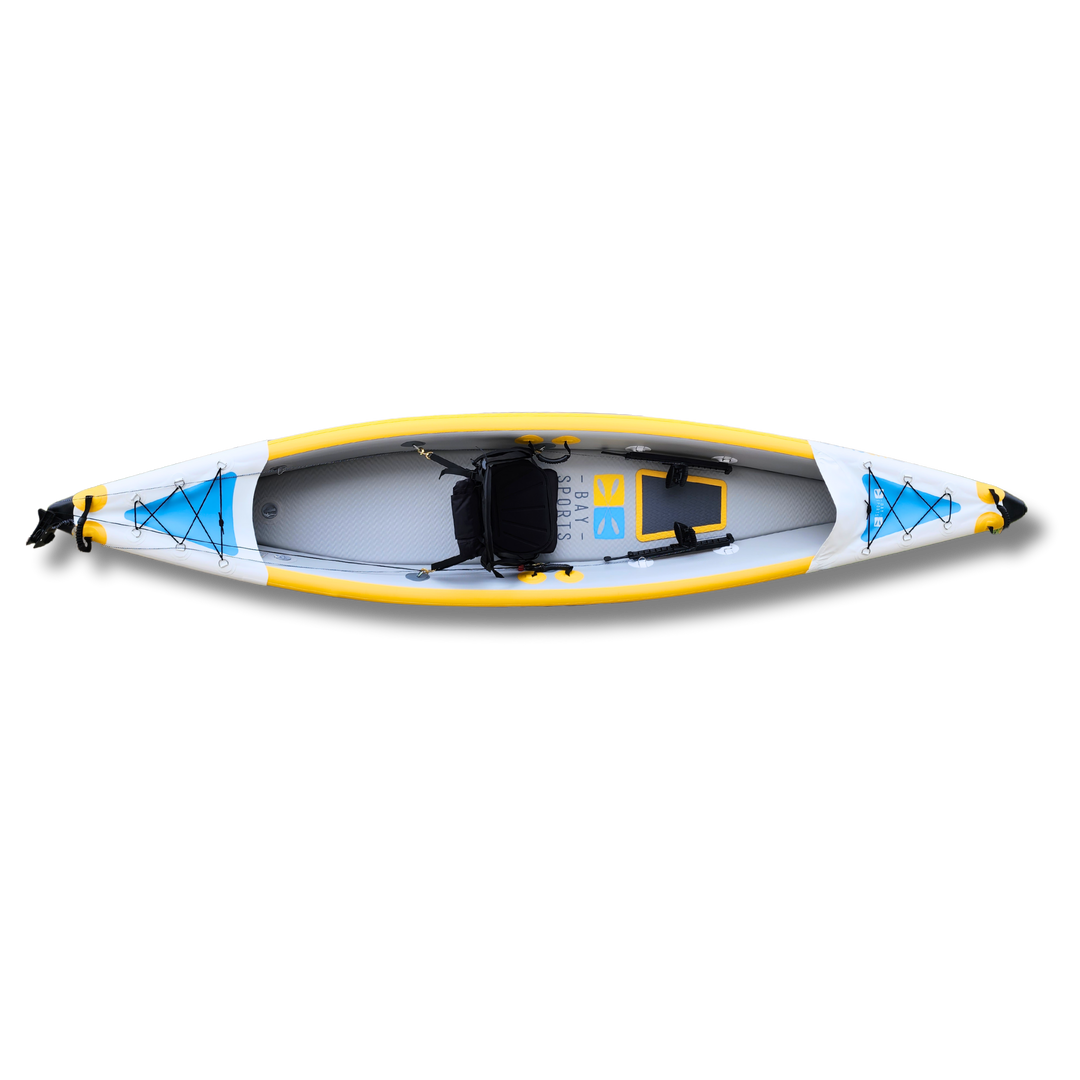 Single Inflatable Kayak | Air Glide 385 | Bay Sports