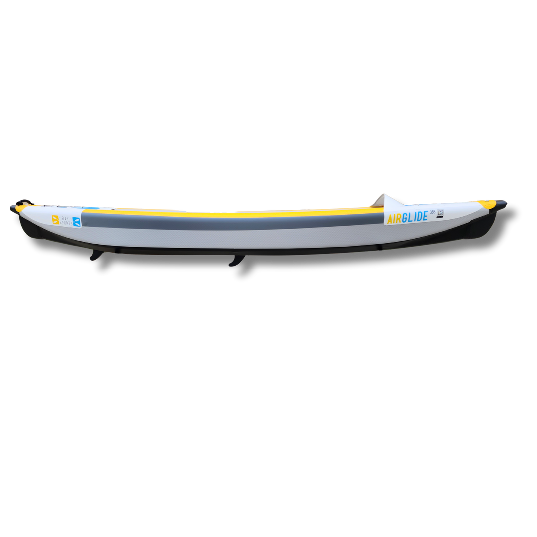 Single Inflatable Kayak | Air Glide 385 | Bay Sports