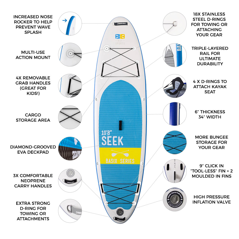 Inflatable Stand Up Paddle Board | Bay Sports