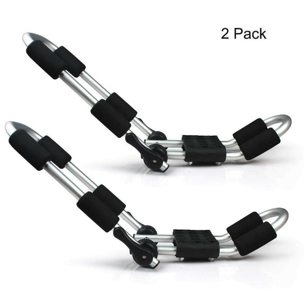 Universal Folding Roof Rack Mount J-Bar Kayak Canoe Rack | Bay Sports