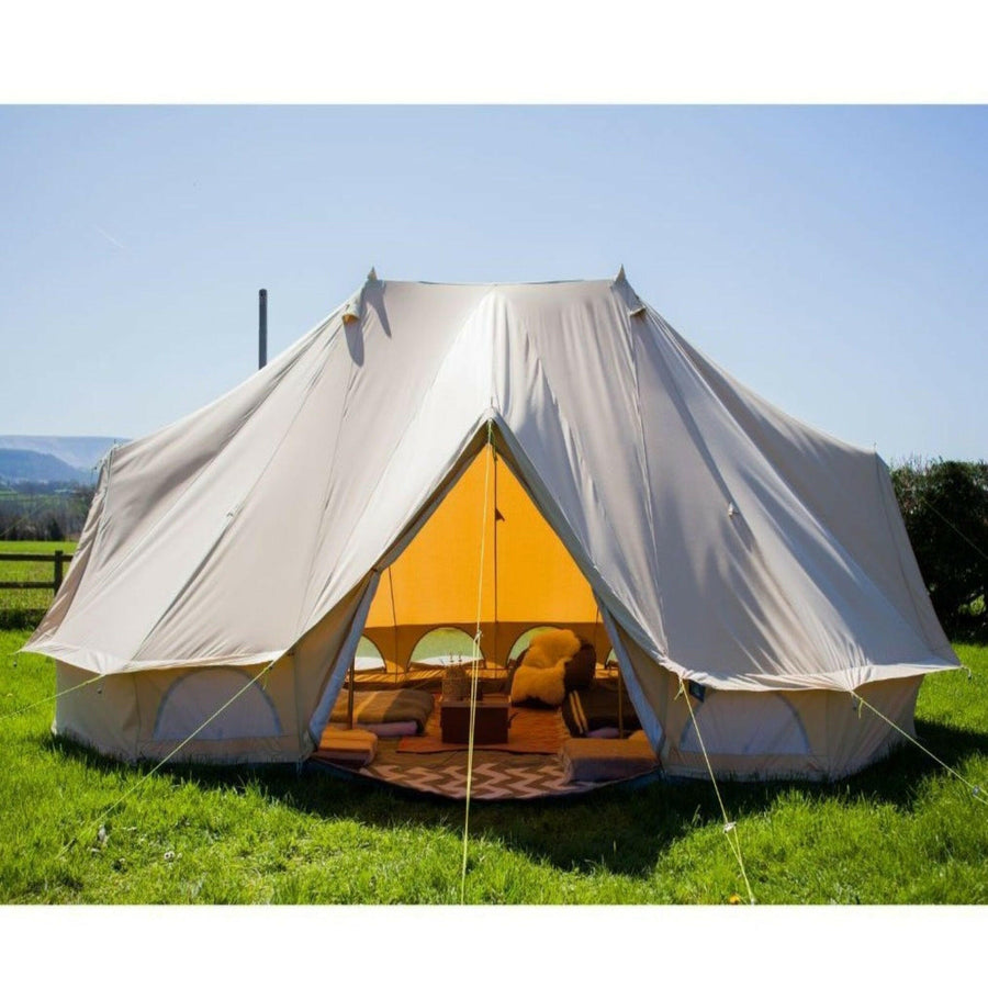 Luxury Canvas Emperor 6m Bell Tent, Family Glamping Tents | Bay Sports