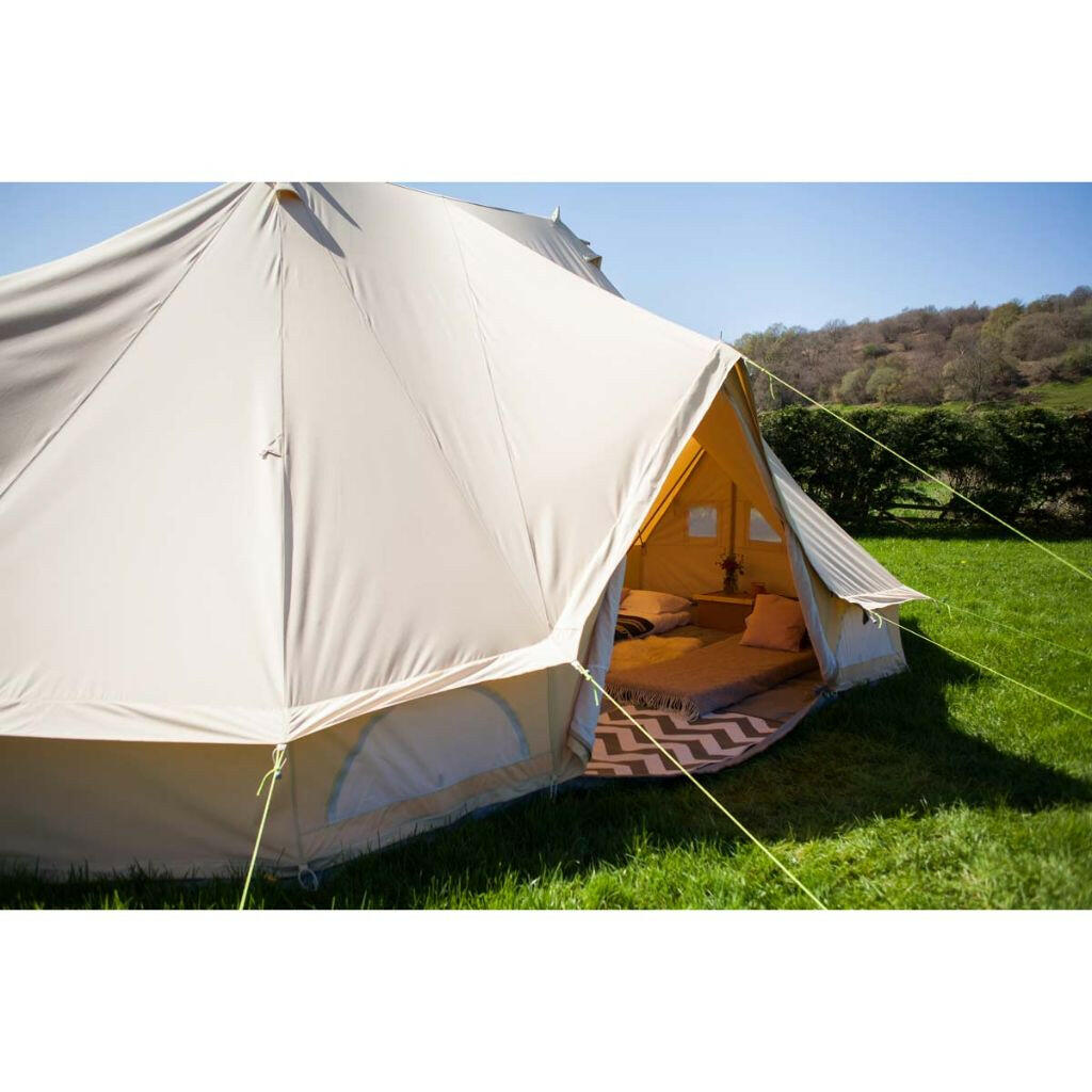 Luxury Canvas Emperor 6m Bell Tent, Family Glamping Tents | Bay Sports