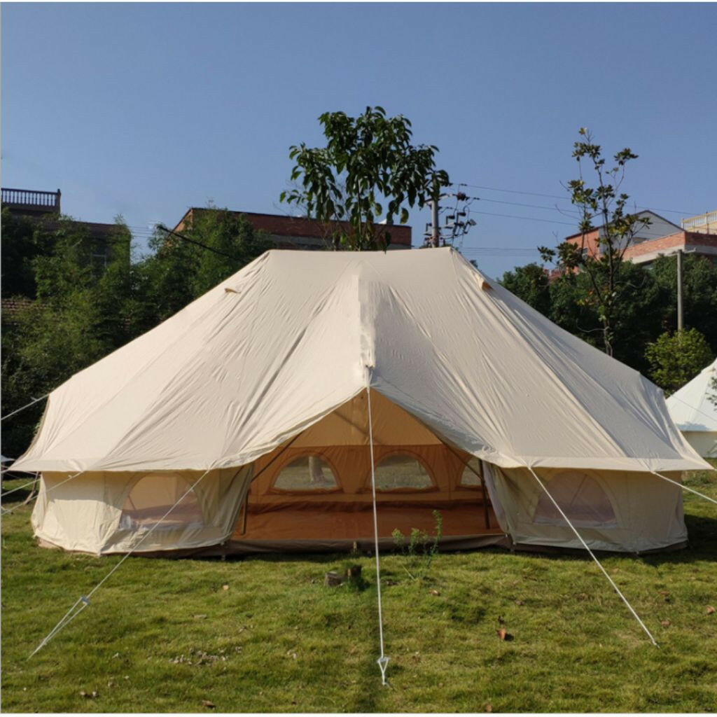 Luxury Canvas Emperor 6m Bell Tent, Family Glamping Tents | Bay Sports