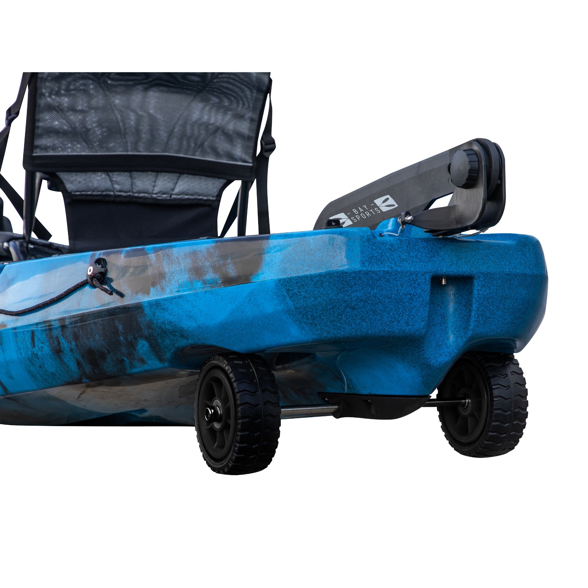 Pedal Fishing Kayak, Pedal-Powered Drive System w/ Rudder l Bay Sports