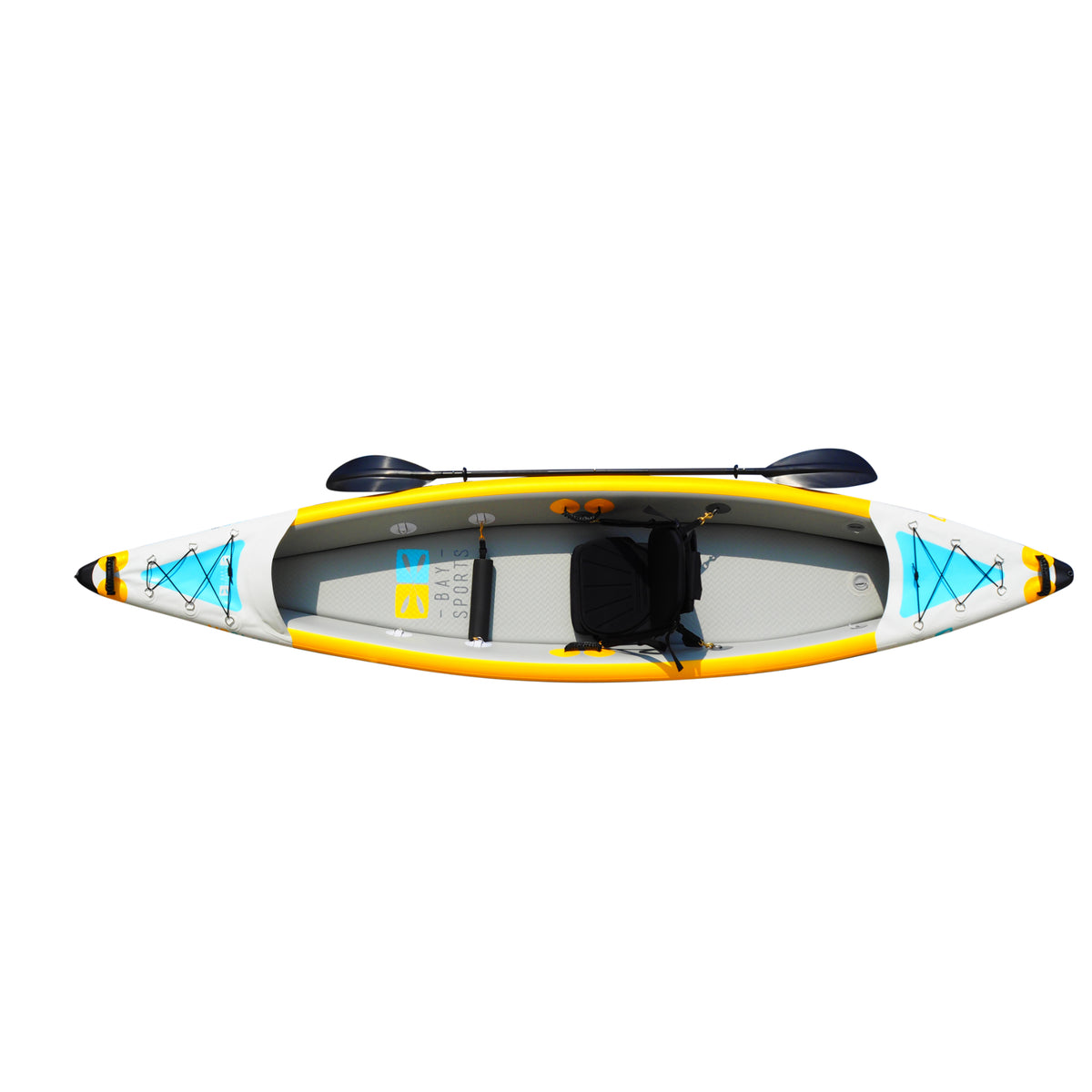Single Inflatable Kayak | Air Glide 385 | Bay Sports