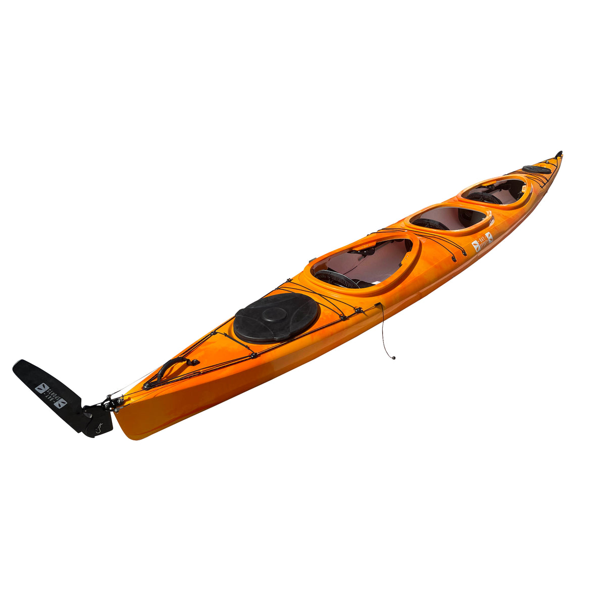3 Person Sit-In Kayak, Hug XL Triple, Family Touring Kayak l Bay Sports