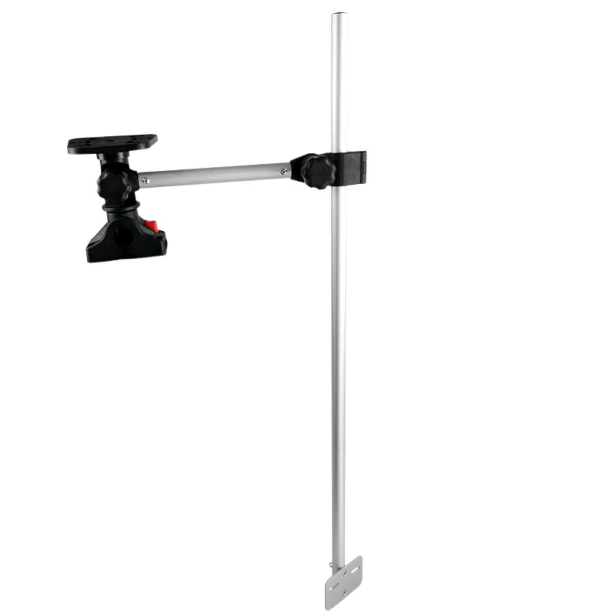 Universal Portable Transducer Bracket & Fishfinder Mount (Base Mounted ...